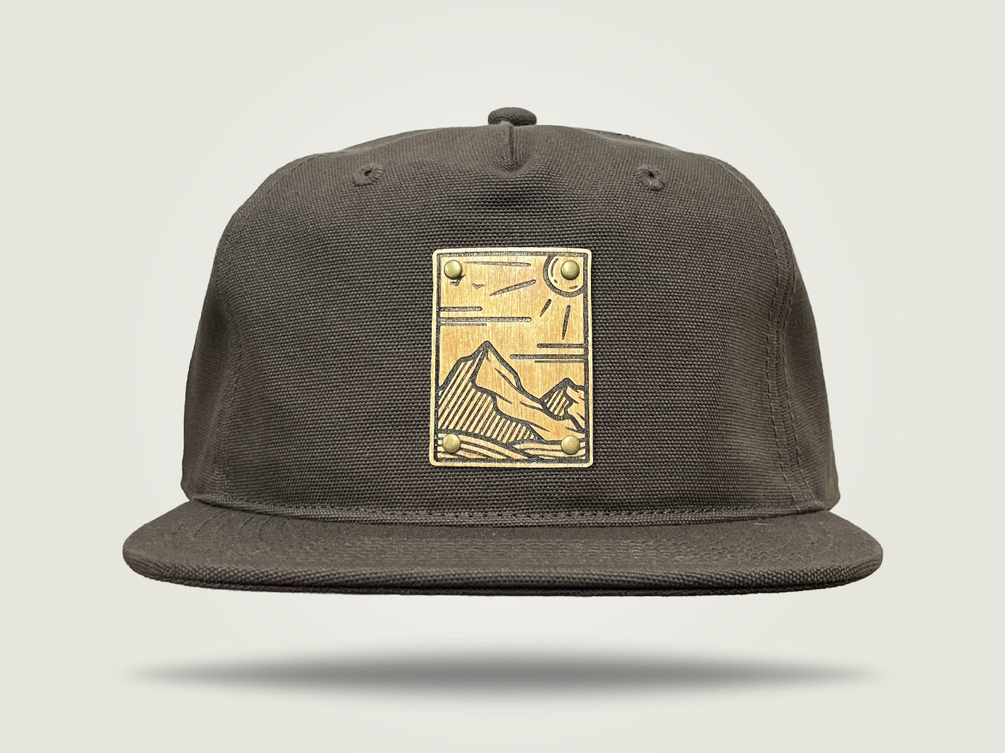 Canvas Flat Cap - Mountain – MNTN NZ